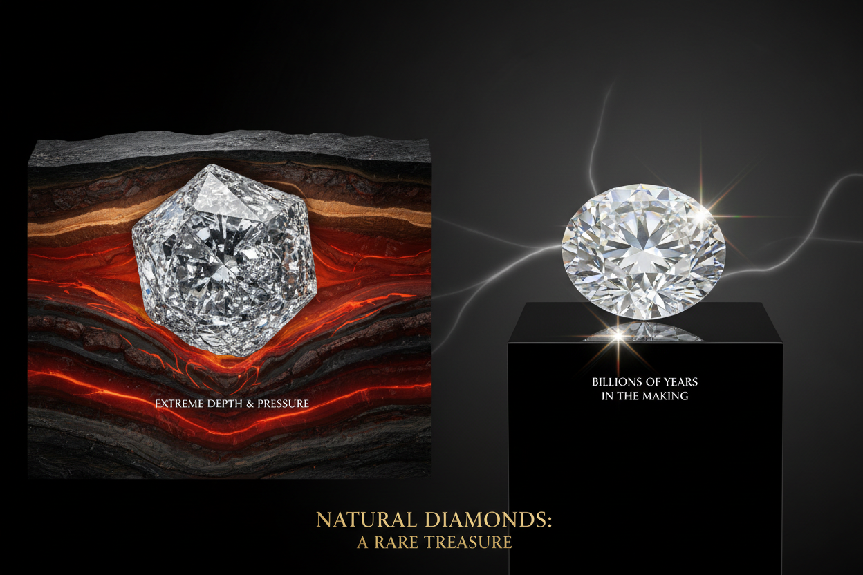 Why Natural Diamonds Are Rare vs Lab-Grown Abundance | Xazina | Xazina ...