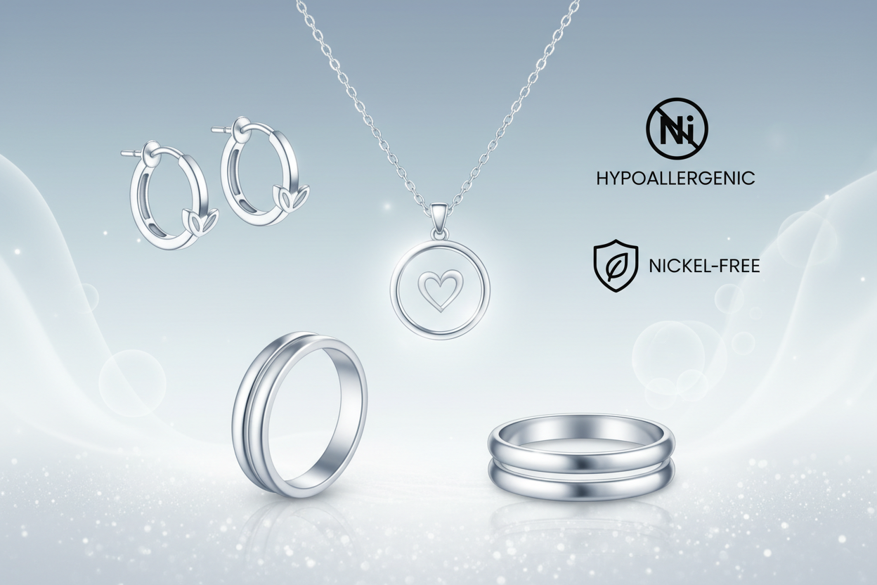 Nickel-Free Metals Guide: Safe Jewellery for Sensitive Skin | Xazina